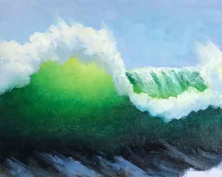 How to Paint a Wave
