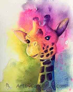 Paint a Giraffe